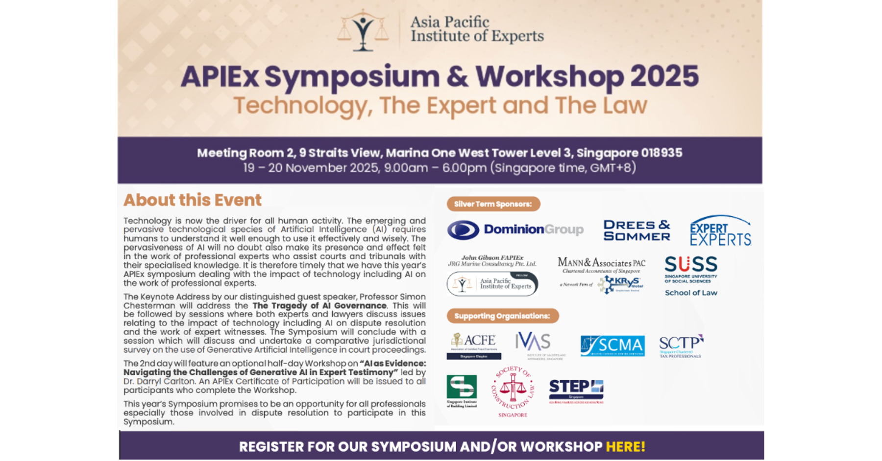 APIEx Symposium & Workshop 2025
